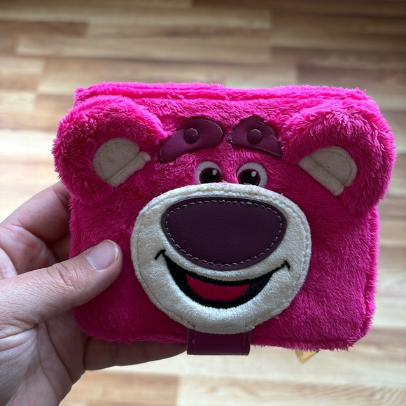 Loungefly | Bags | Loungefly Disney Pixar Toy Story Lotso Plush Bifold ...